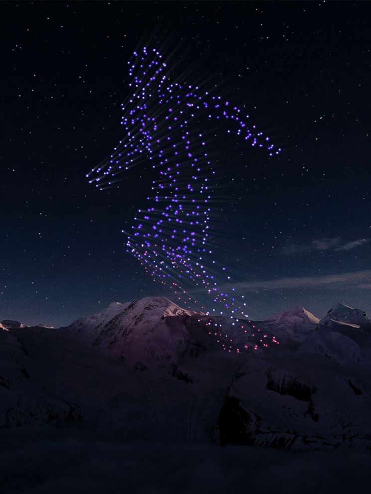 Drone Spectacle Opens the 2018 Winter Olympics