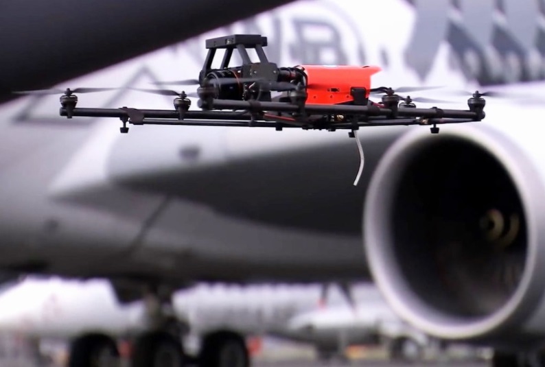 Airbus Reveals Advanced Airplane Inspection Drone