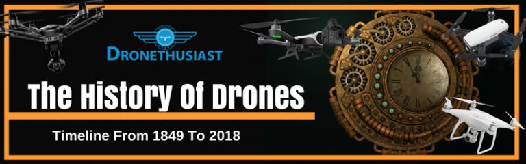The History Of Drones (Drone History Timeline From 1849 To 2019)