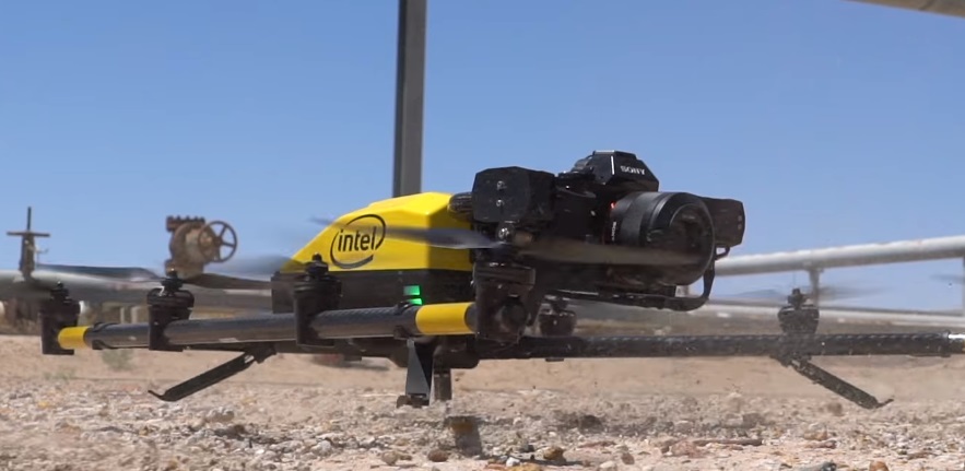 Intel Finding New Jobs for Their Drones Outside of the Spotlight