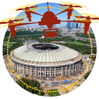 Drone Footage Shows Spectacular Russian Stadiums for FIFA World Cup 2018