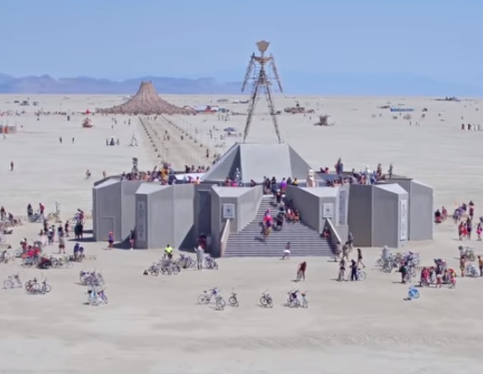 Drones at Burning Man 2018 – Excelling the Exceptional
