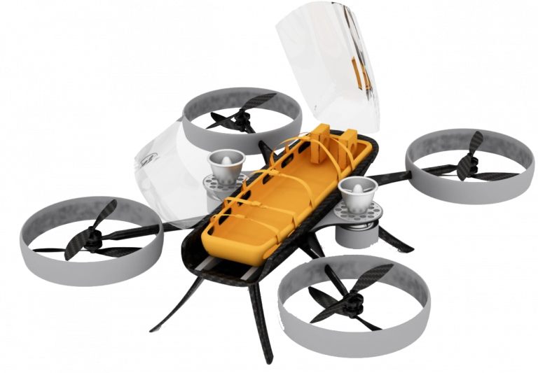 Italian Engineer Develops Autonomous Ambulance Drone