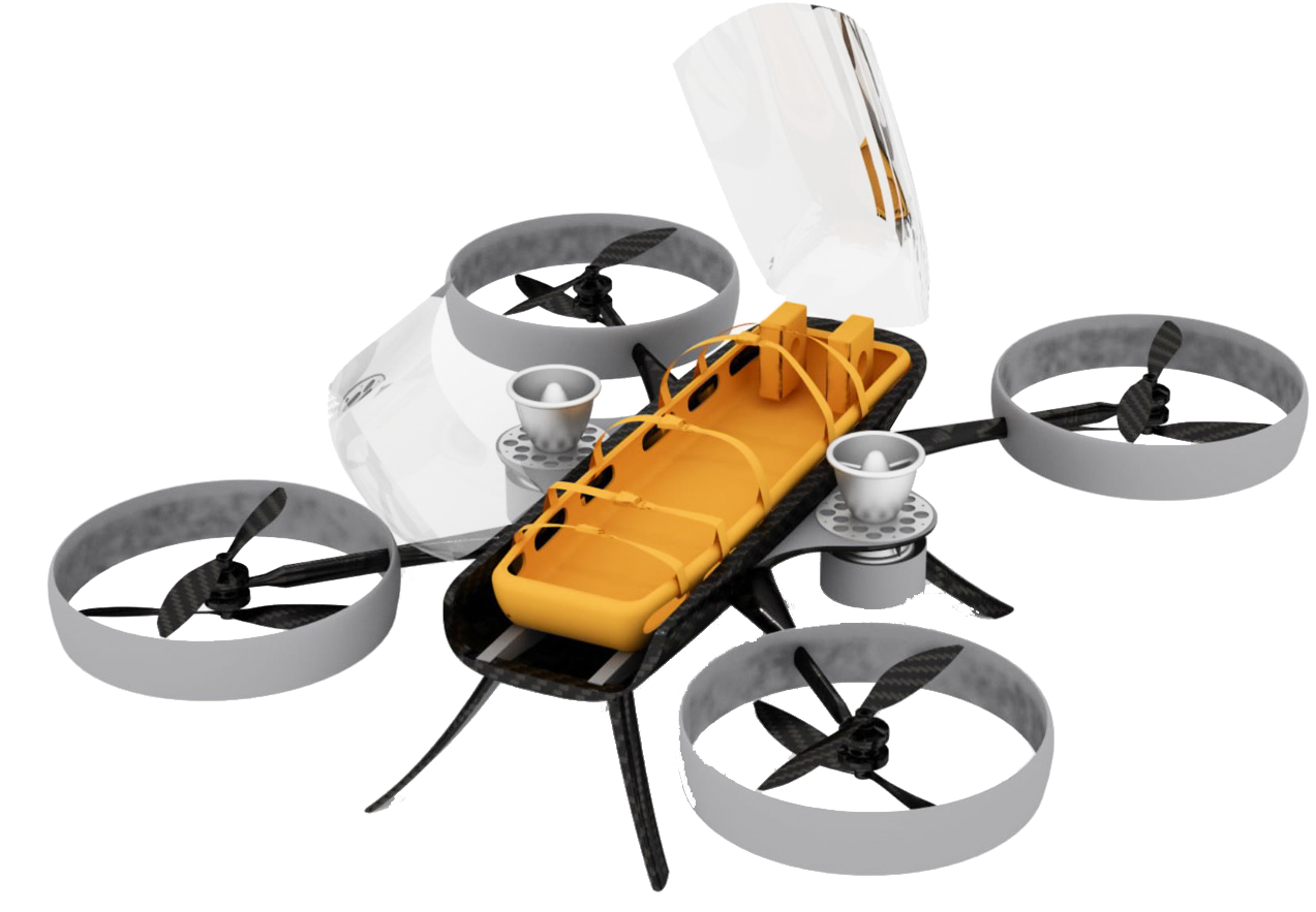 Italian Engineer Develops Autonomous Ambulance Drone